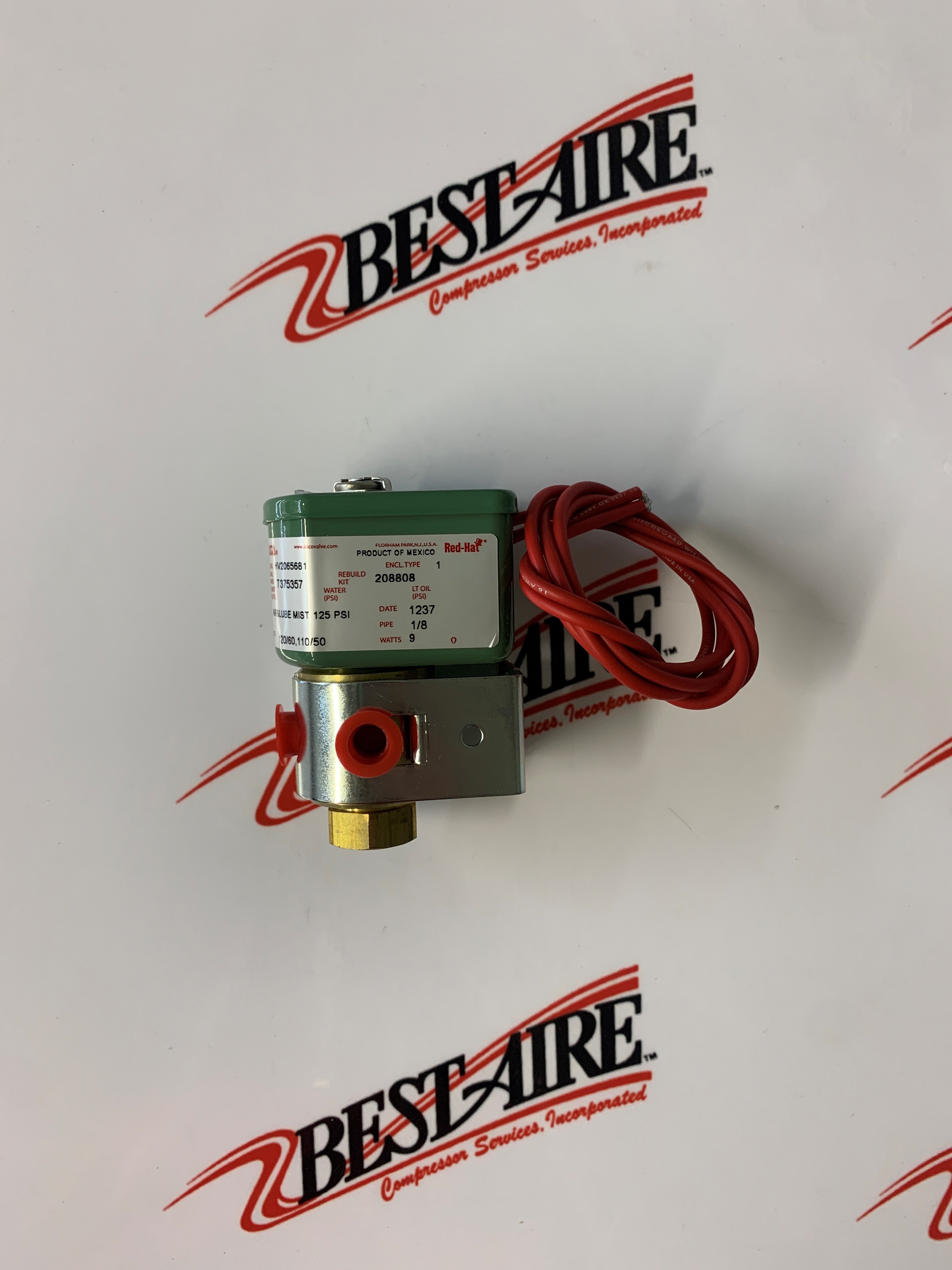 00600734 0136 - VALVE-SOLENOID - Gardner Denver (OEM) - Air Compressor ...