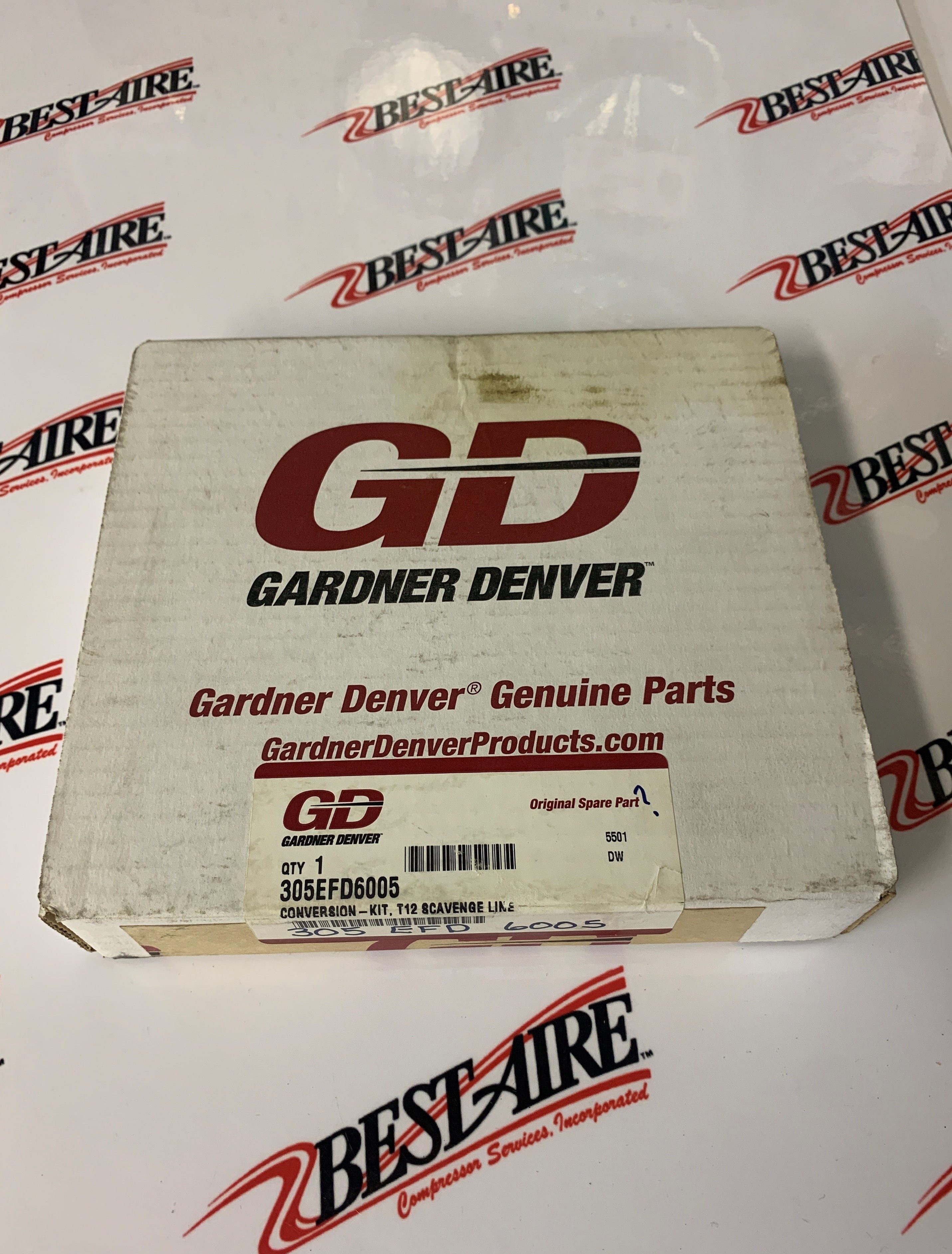 305EFD6005 - CONVERSION-KIT, T12 SCAVENGE LINE - Gardner Denver (OEM ...